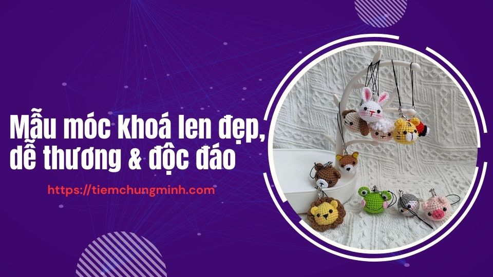 Dụng cụ móc len cho người mới bắt đầu